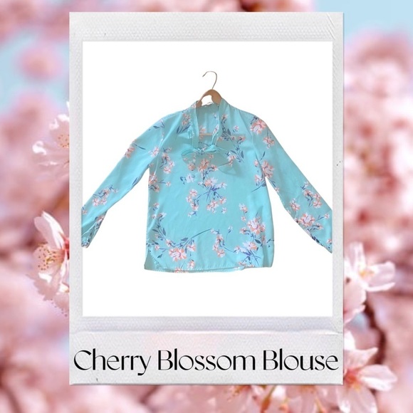 Forever 21 | Tops | Cherry Blossom Blouse | Poshmark
